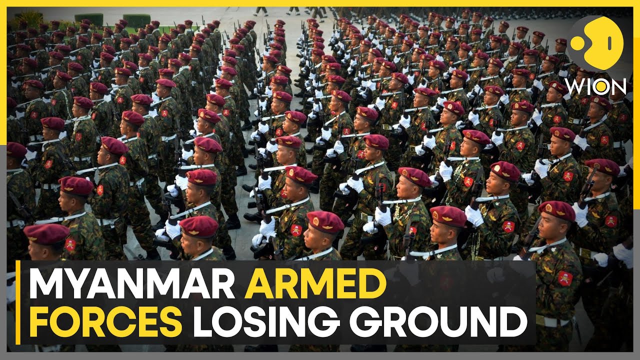 Myanmar Civil War: Myanmar military falling back on every front ...
