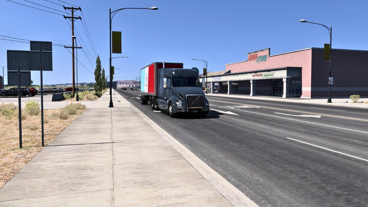 EPIC USED PACKAGING DELIVERY | AMERICAN TRUCK SIMULATOR GAMEPLAY - YouTube