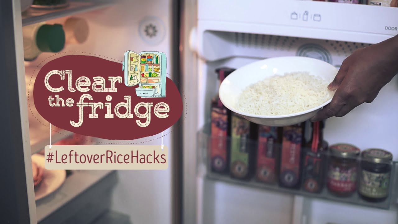 Rice Bowl Burritto - Rice Hack - #ClearTheFridge - YouTube