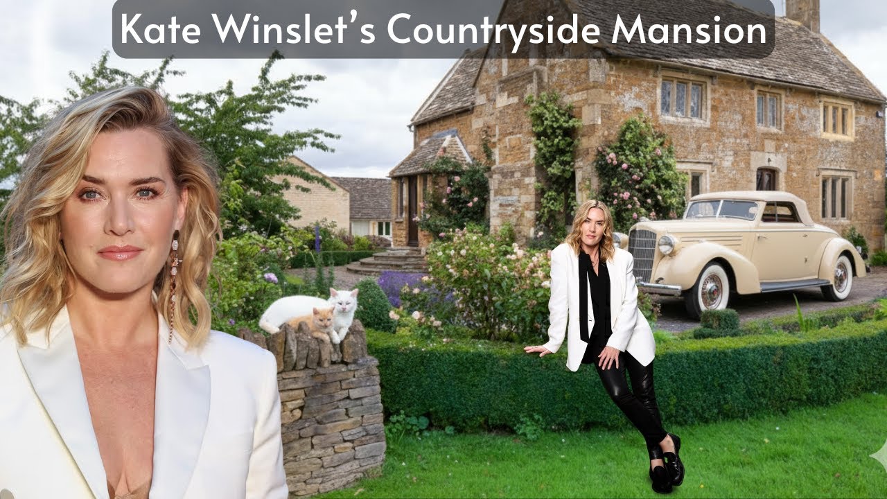 Kate Winslet's Countryside Mansion - The Oscar Queen's Quiet Life in ...