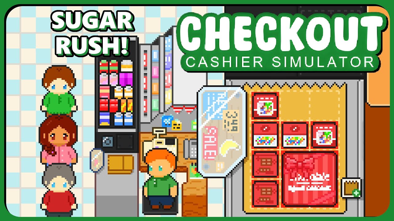 WORKING AS A CASHIER FOR YEARS! Checkout: Cashier Simulator - YouTube