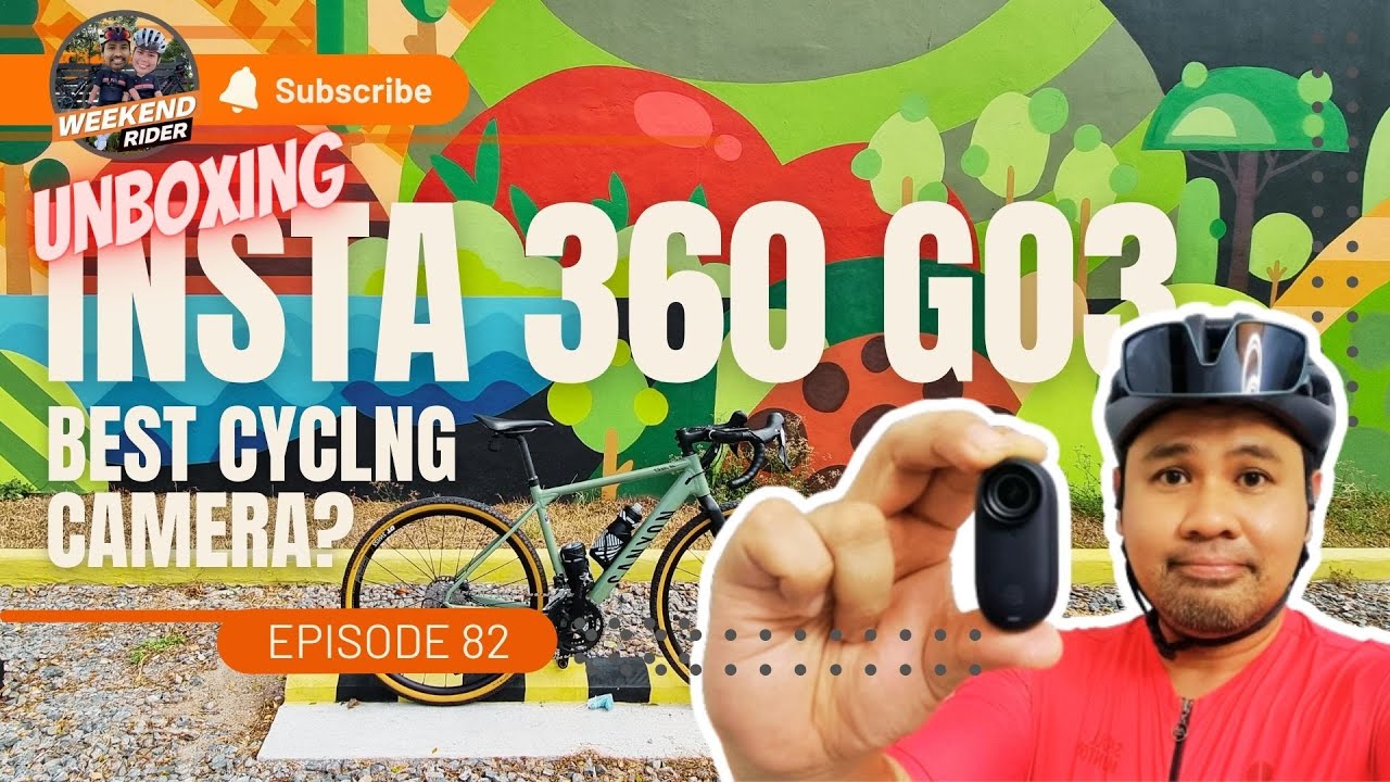 BEST CYCLING CAM? | UNBOXING INSTA 360 GO3 | 23 MAR 2024 | WR EP82 ...