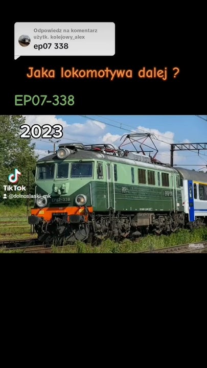 Historia lokomotywy EP07-338 PKP Intercity [Film z Sierpnia 2023] #EP07 #PKP #PKPIC #Dolnośląski ...