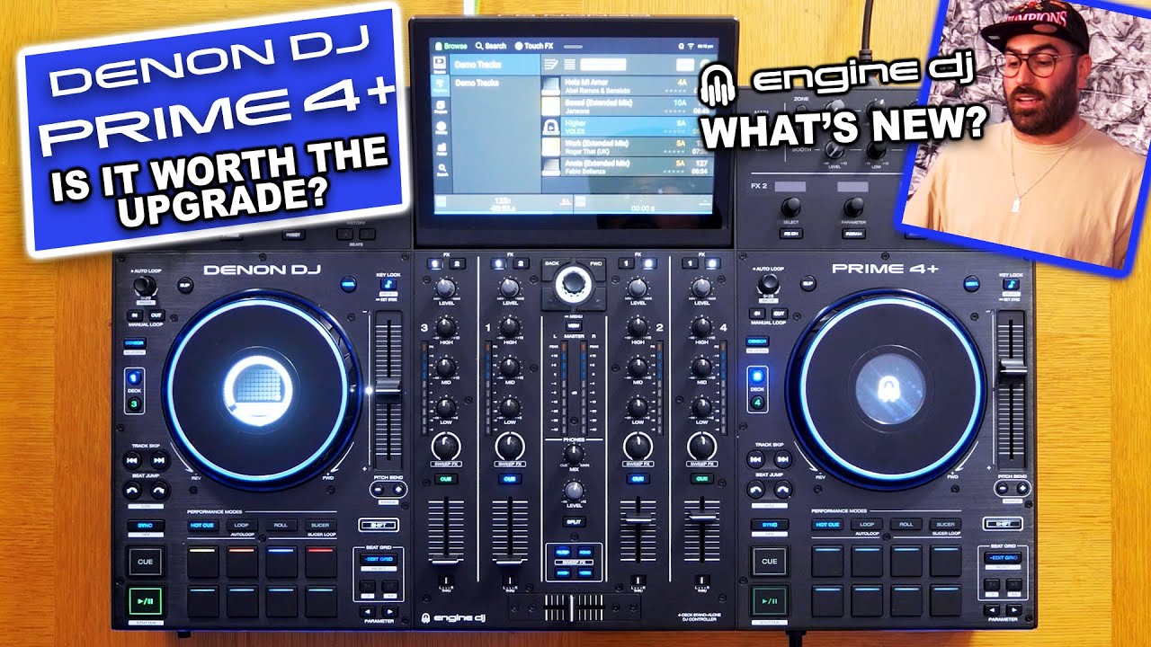Is the PRIME 4+ worth the upgrade? Controller comparison & Engine DJ 3. ...