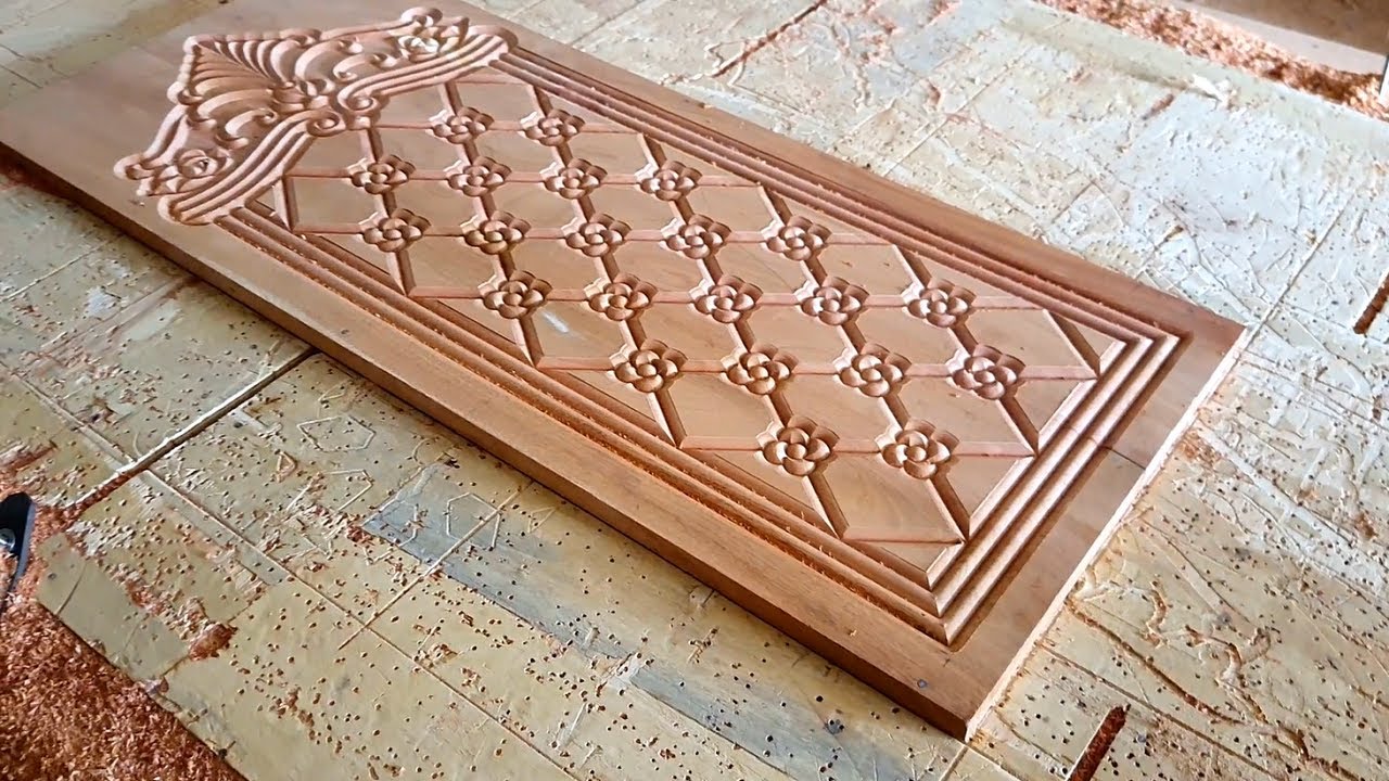 Automated wood design by cnc router machine || CNC Carving - YouTube