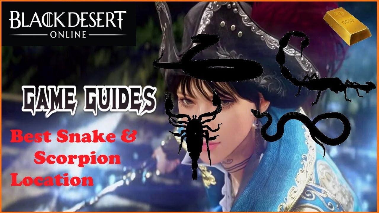 Best Snake Location, Best Scorpion Location 2022 Black Desert Online ...