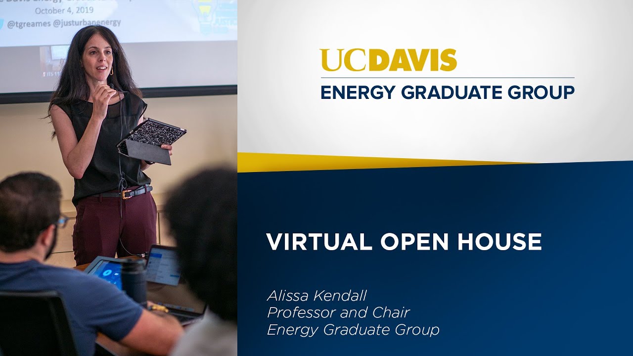 Energy Graduate Group Seminar: Virtual Open House - YouTube