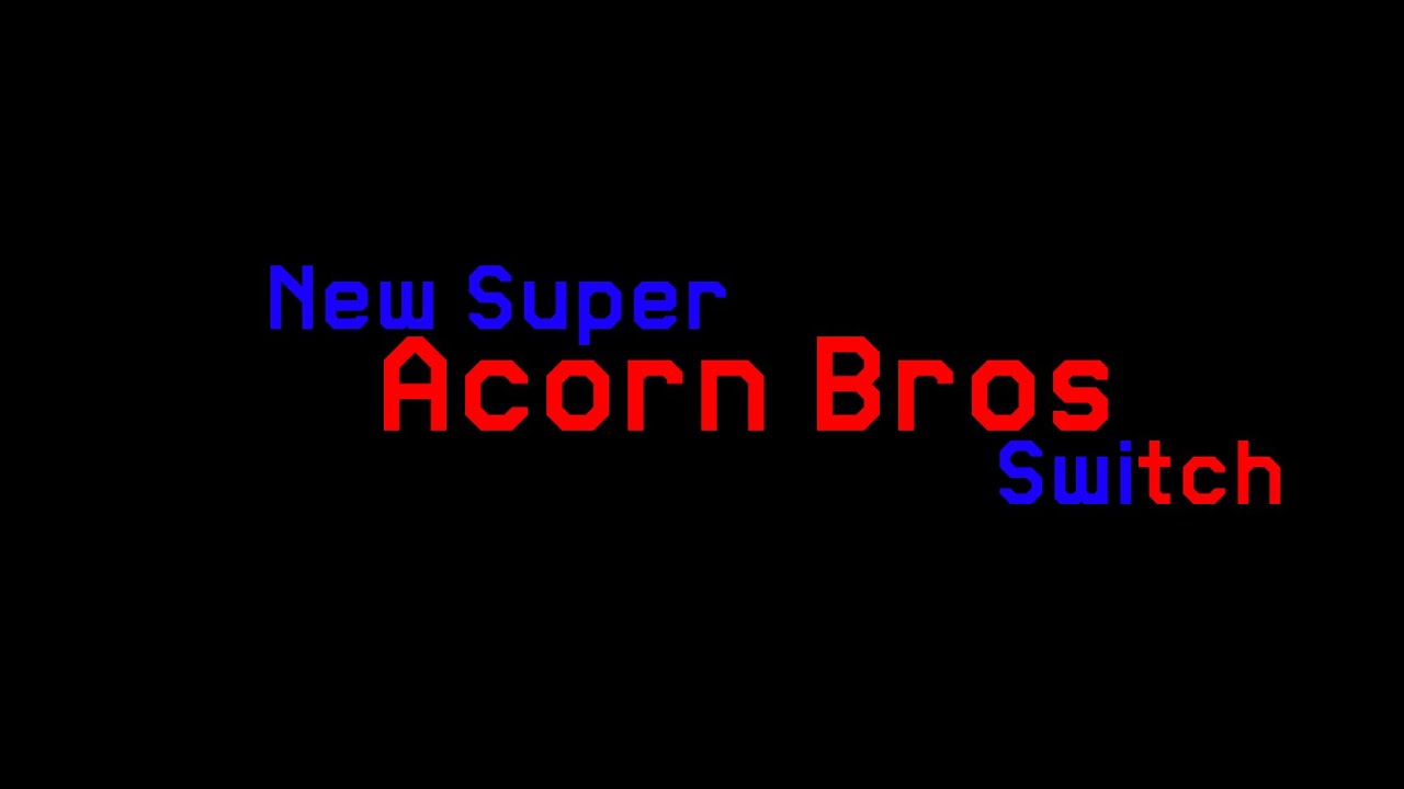 New Super Acorn Bros Switch -Trailer - YouTube