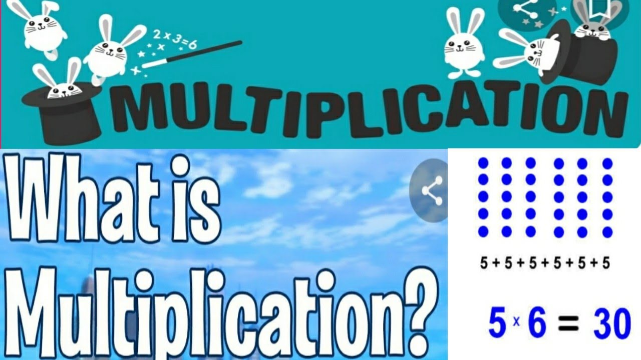 Multiplication|| All about multiplication|| Multiplication table , song ...