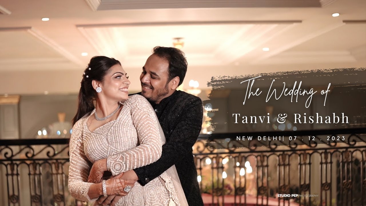 Tanvi & Rishabh Wedding Cinematic Teaser | Creative Wedding Film | Candid Films - YouTube