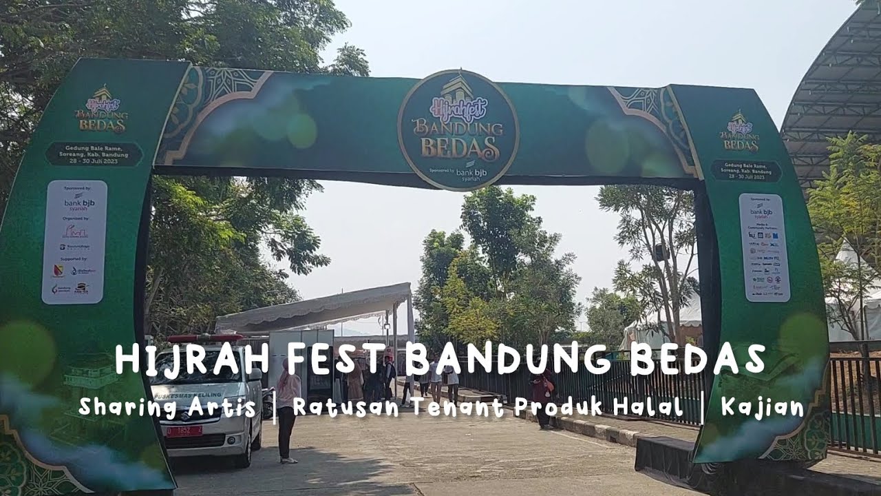 Hijrah Festival 2023 di Gedung Bale Rame Soreang Kab. Bandung - YouTube