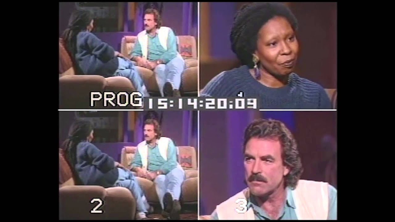 90's Throwback: The Whoopi Goldberg Show - Tom Selleck - YouTube