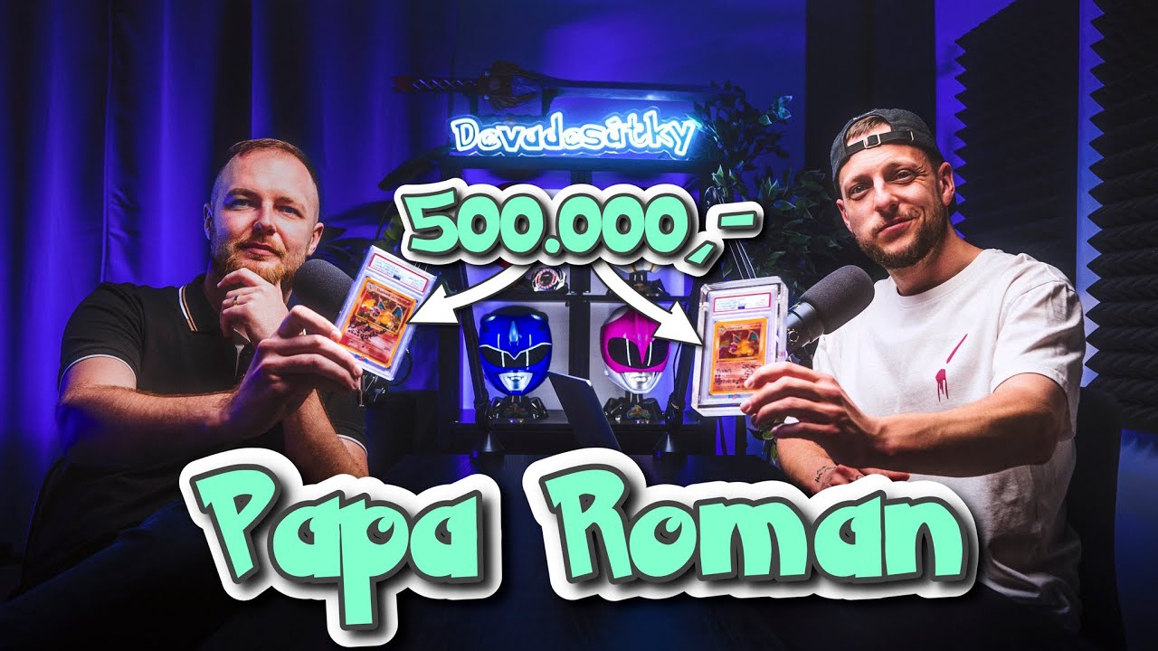 Papa Roman: "Pokémon sbírka mi vydělává tisíce eur měsíčně" - YouTube