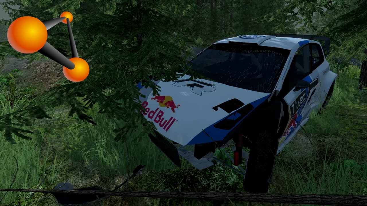 BeamNG Realistic Rally Crash Compilation ( with sound ) - YouTube