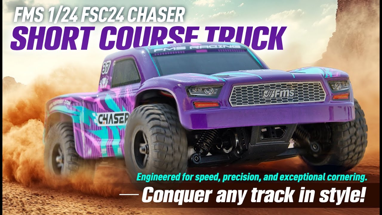 FMS 1/24 FSC24 Chaser RTR ｜New Release - YouTube