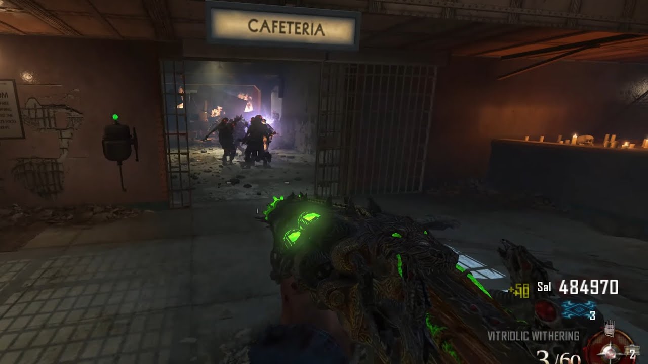 Black ops 2 map of the Dead ROUND 94 to 100 - YouTube