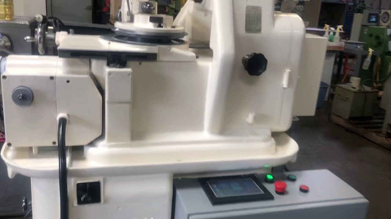 Mikron 102-05 gear Hobbing machine. Multi-cycle - YouTube