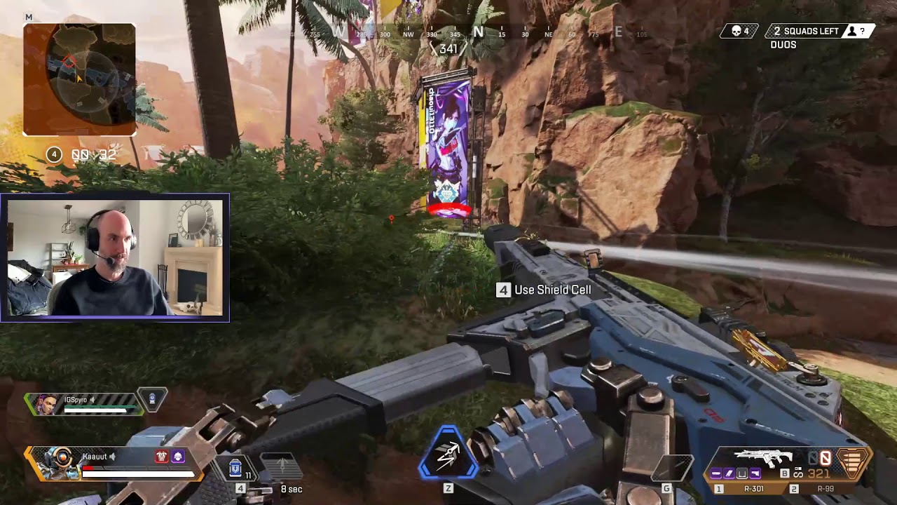 APEX LEGENDS SEASON 5 GAMEPLAY- FACE REVEAL! WINNING DUOS WITH SPYRO ...