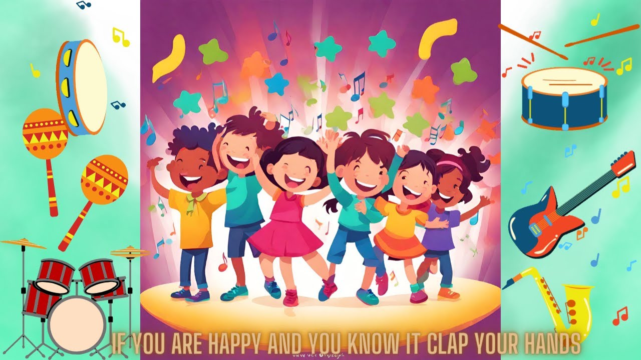 if you're happy and you know it/if you are happy and you know it/clap ...