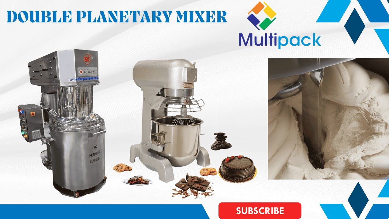 Pilot Use Double Planetary Dispersion Mixer | Double Planetary mixer ...
