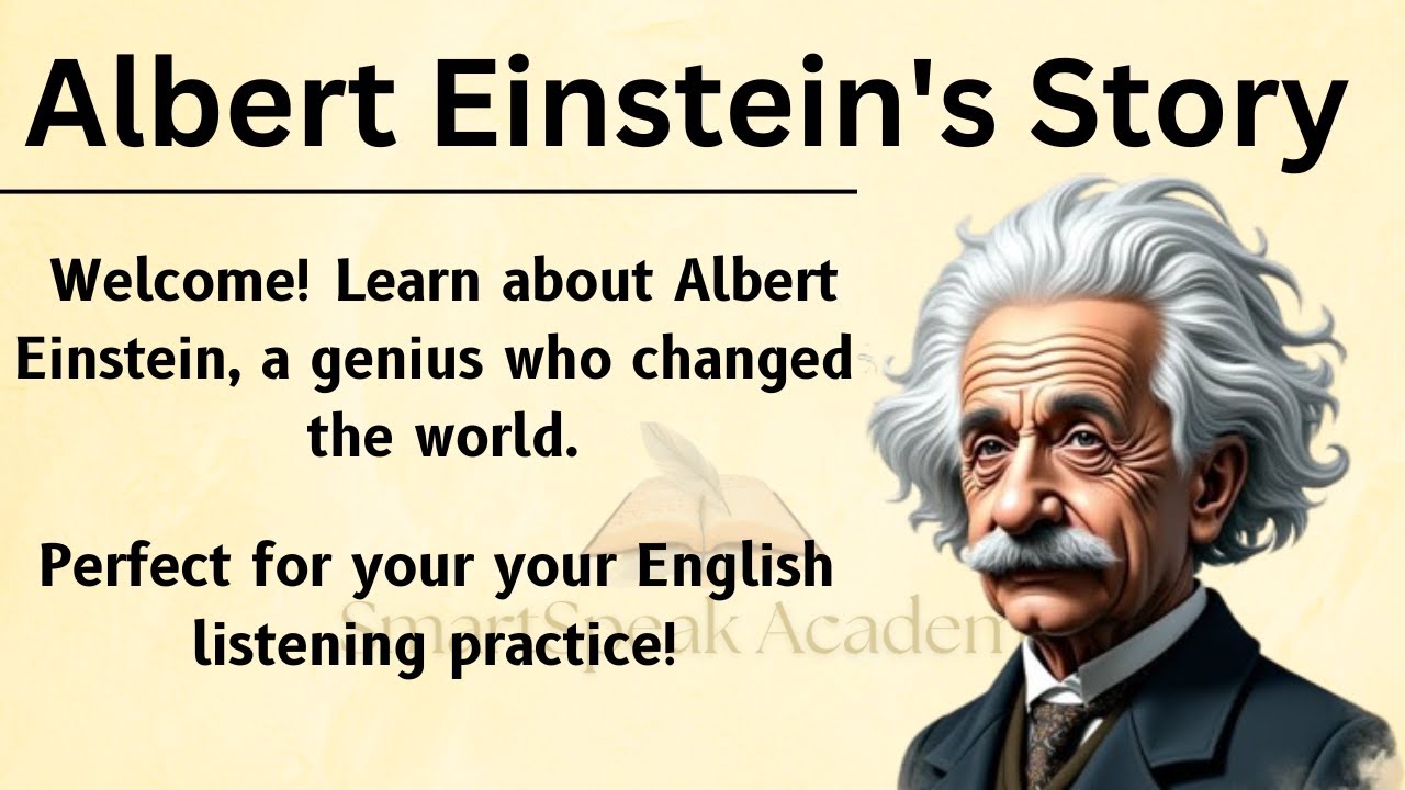 Albert Einstein's Story || Learn English Through Story 🔥 || English ...