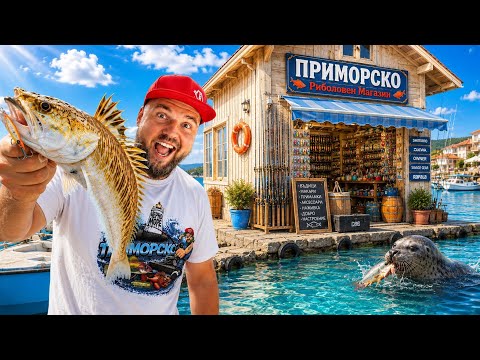 ОТВОРИХ МАГАЗИН НА МОРЕТО ЗА РИБОЛОВ !!! Приморско 