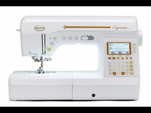 Babylock Soprano Special - YouTube