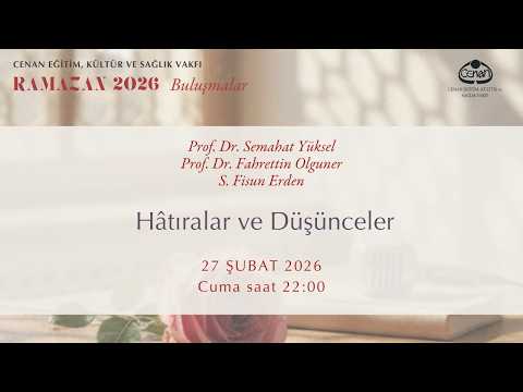 2026 Ramazan Buluşmaları \