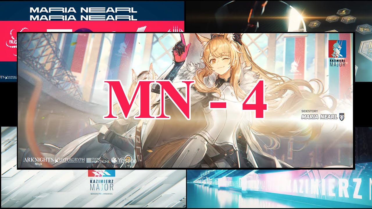 ARKNIGHTS - MN-4 - New Side Story Event: Maria Nearl - YouTube