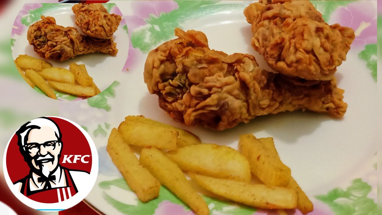 KFC style Fried chicken l Kentucky Fried chicken recipe l Spicy Crispy ...