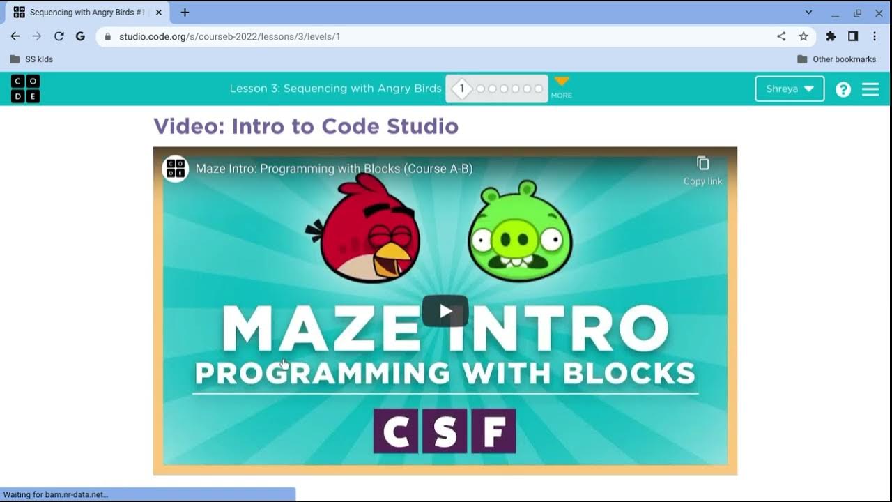 Intro to code.org - easy and simple to learn coding - YouTube
