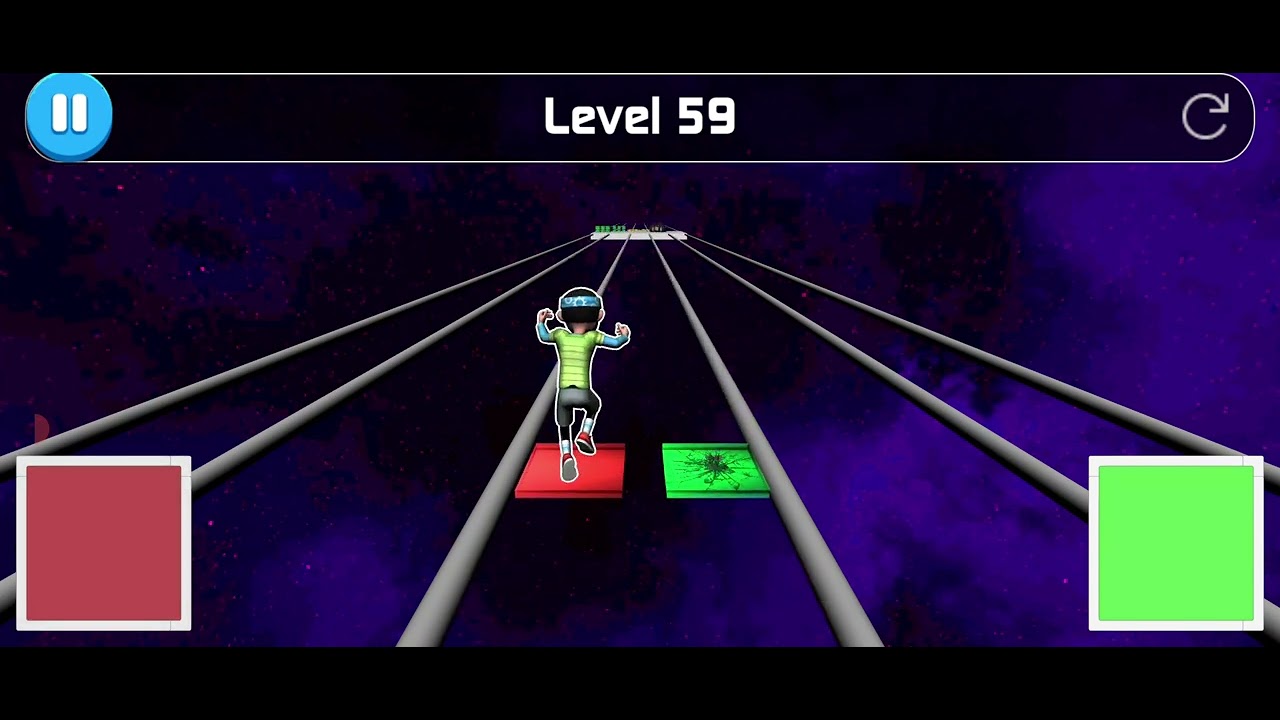 Glass jump break clash of scary squad gameplay - YouTube