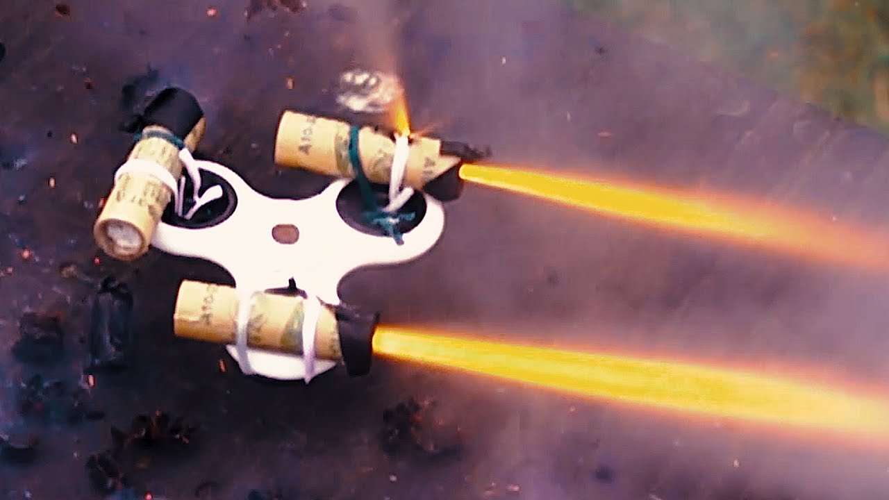 Rocket Engine Fun! - Rocket Powered Fidget Spinner - YouTube