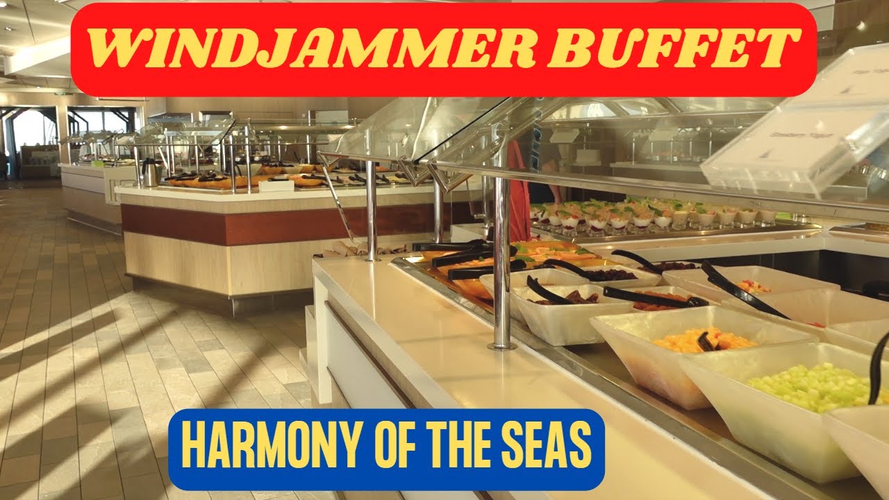 WINDJAMMER BUFFET! BREAKFAST & LUNCH WALK THROUGH! - YouTube