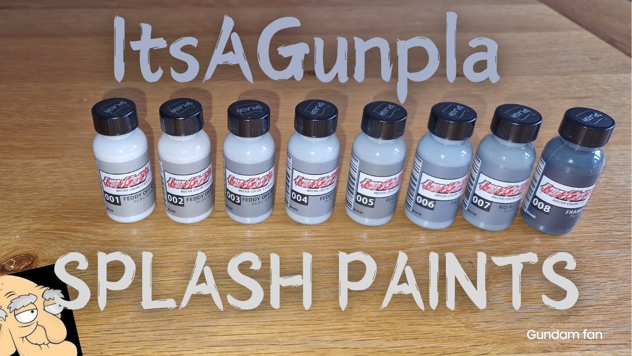 Get Ready To Splash Paints! Itsagunpla's New Arrival! - YouTube