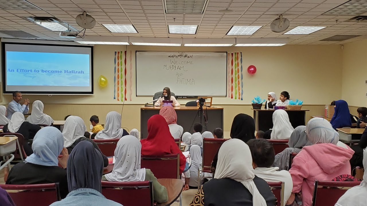 Canada 2019: Maryam Masud presented at Al-Huda Institute in Mississauga ...