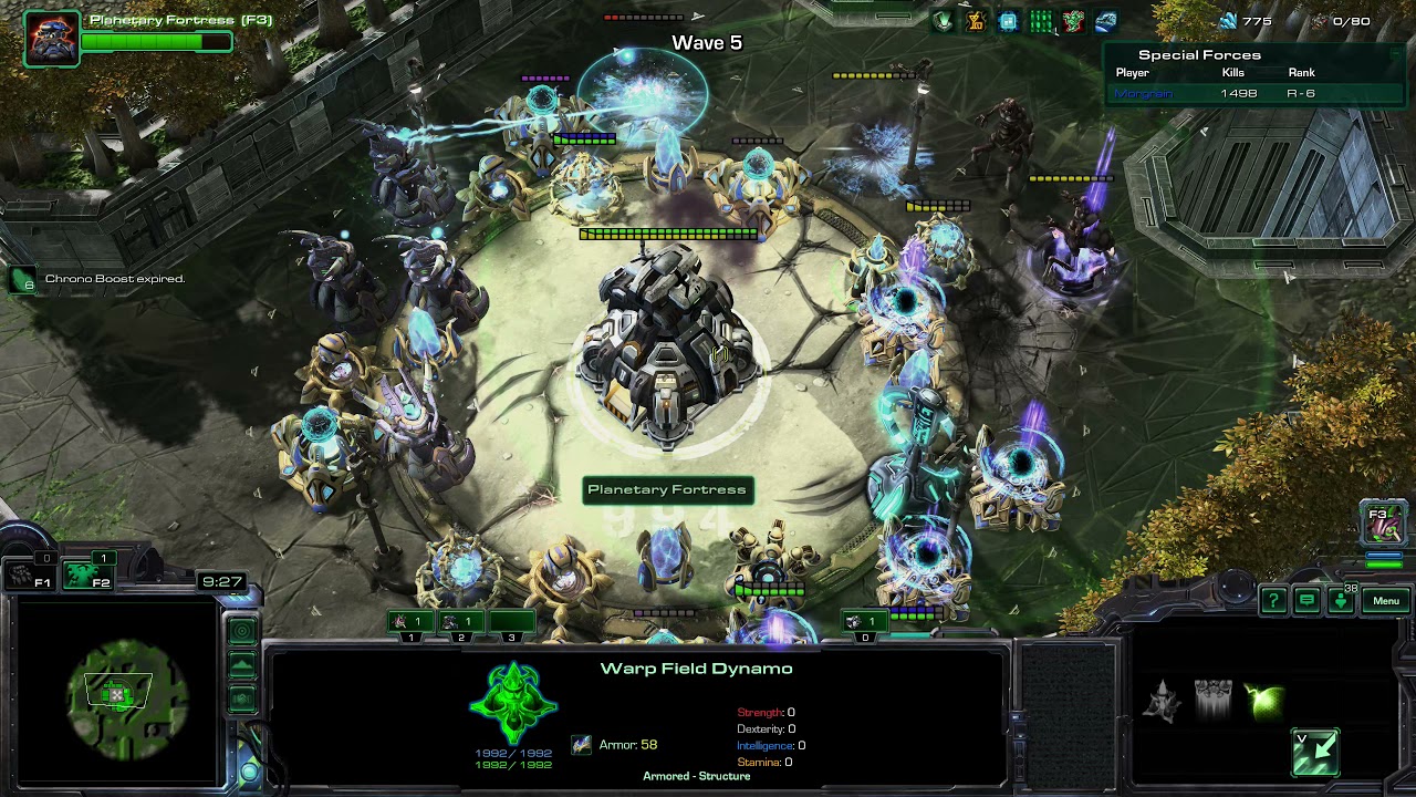 4K60FPS 🌌 Starcraft II 👾 #243 - Arcade - Special Forces Elite V5 ...