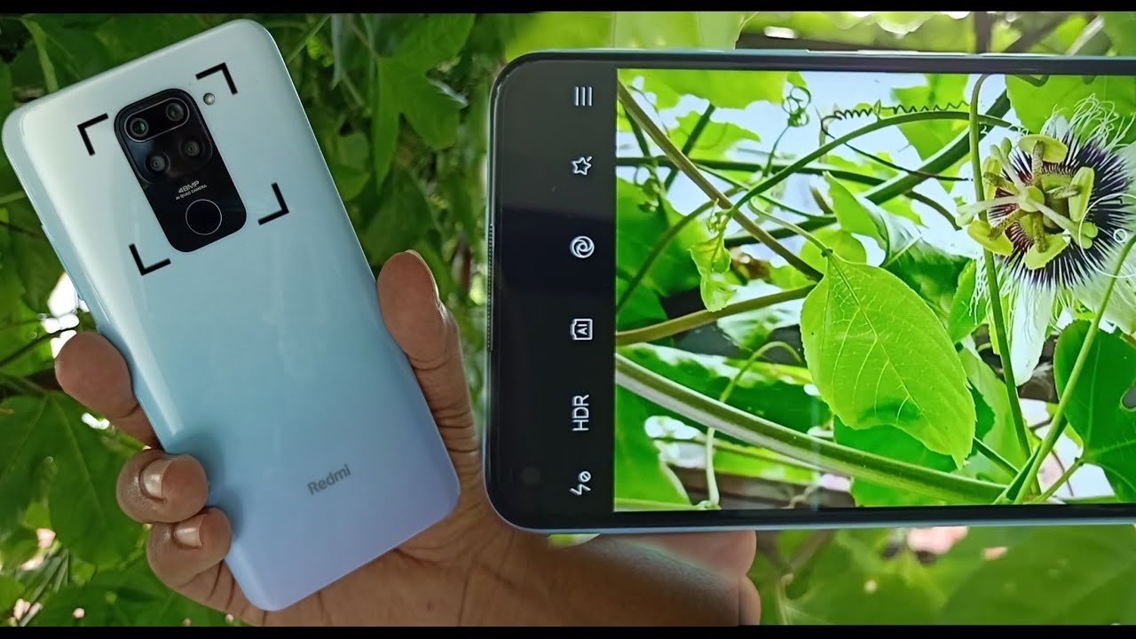 Redmi note 9 camera test full features - YouTube
