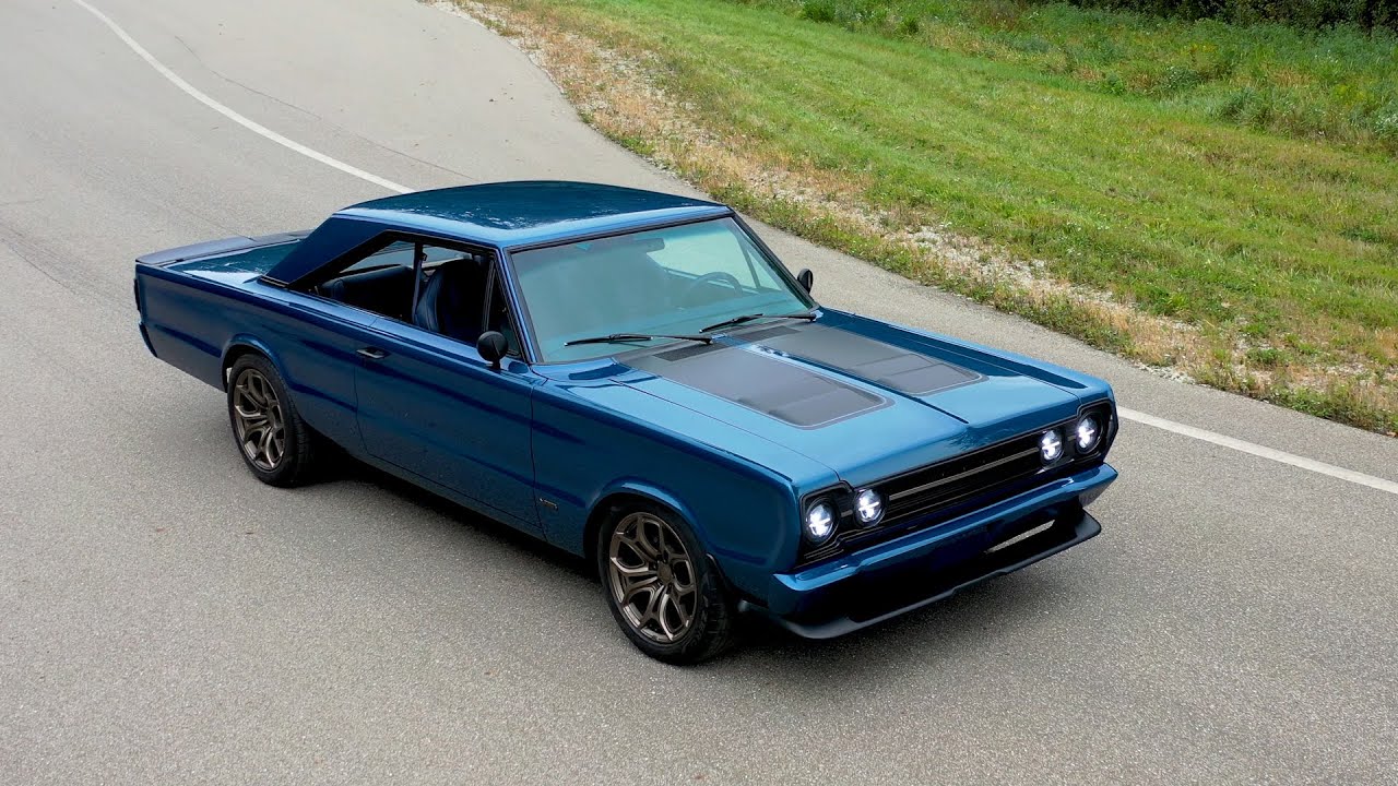 1967 Plymouth GTX Electromod Concept Running Footage | SEMA 2024 - YouTube