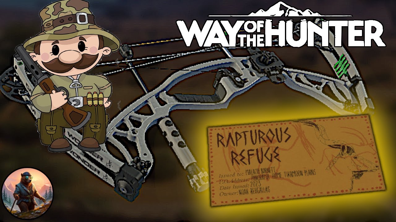 (Gavi)New Bow Unlocked|Private Land Pass - Way of The Hunter - YouTube
