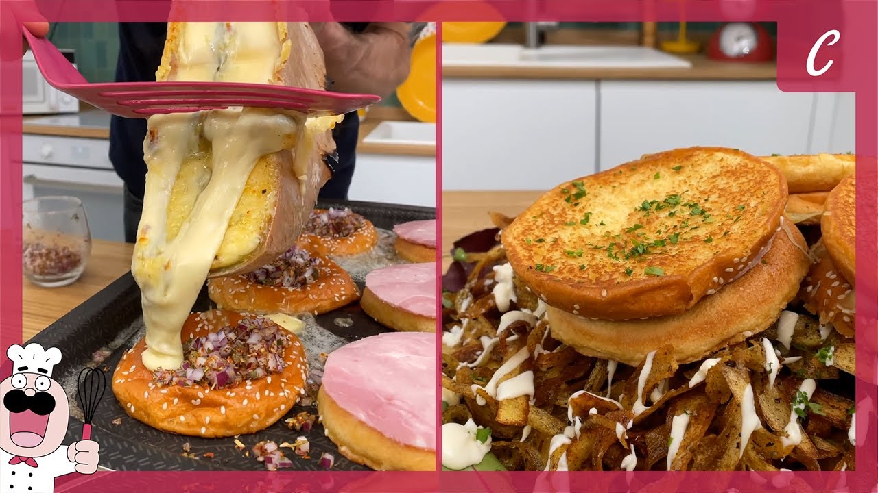 Creating the Ultimate Flaming Raclette Sandwich 🌟🥪 - YouTube