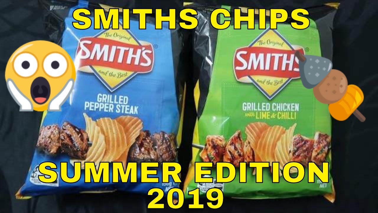 SMITHS CHIPS GRILLED SUMMER EDITION 2019, GRILLED PEPPER STEAK ...