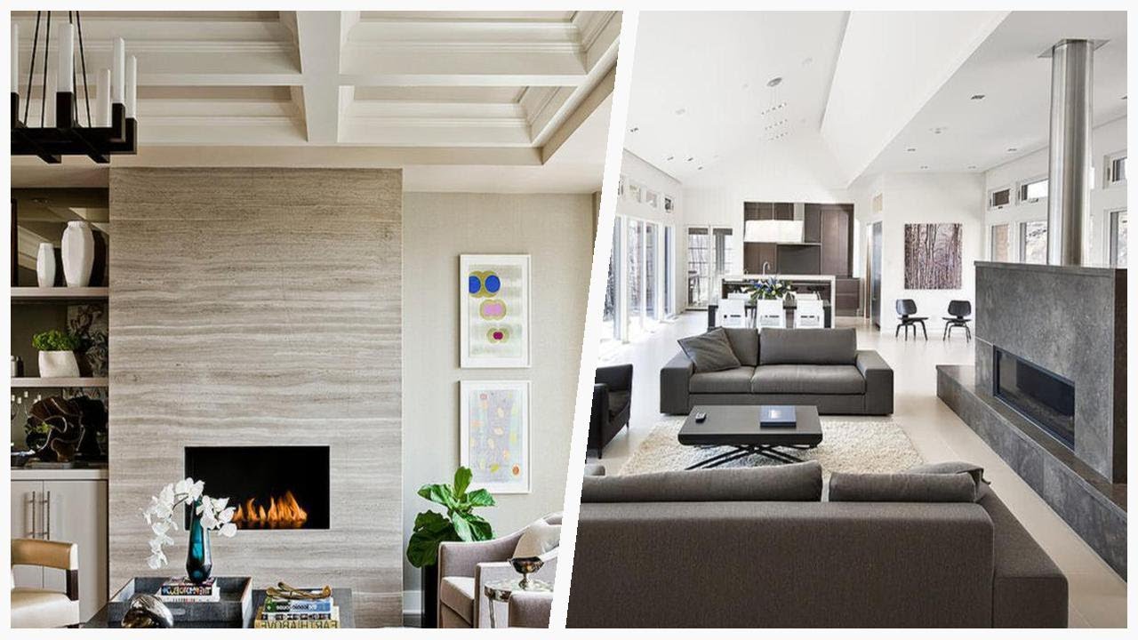 75 Large Living Room With No Tv Design Ideas You'll Love ☆ - YouTube