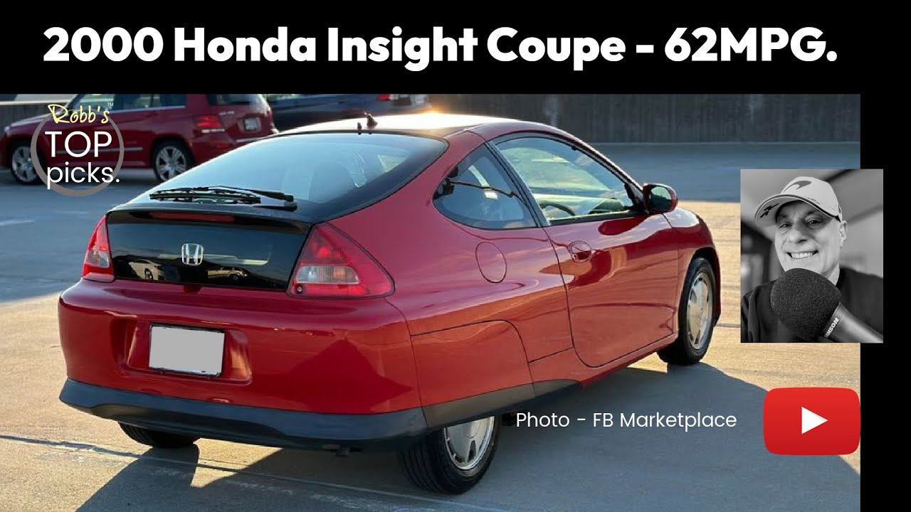 2000 Honda Insight - Hybrid Coupe - 5 speed - 62 MPG - $8,500 - VA ...