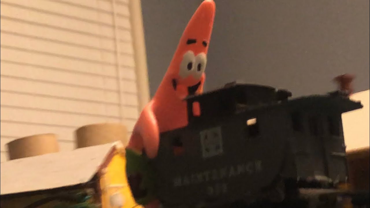 HO scale Patrick star ;) - YouTube