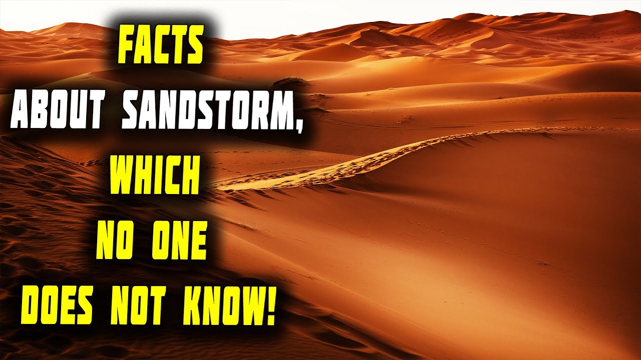 15 INTERESTING FACTS ABOUT SANDSTORM OF THE WORLD! - YouTube