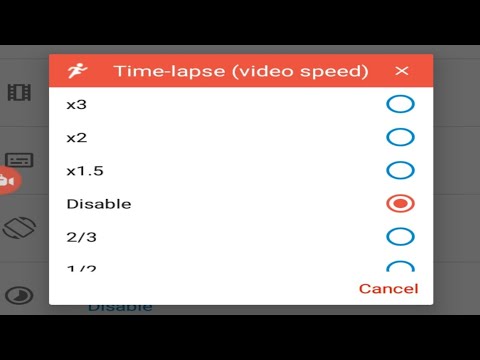 How To Set Time Lapse Video Speed Settings in AZ Screen Recorder ...