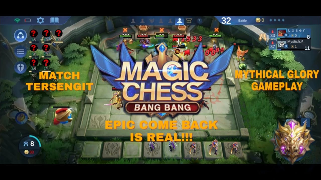 MAGIC CHESS GAMEPLAY!! STRONGER META IN TIER MYTHIC!! AUTO WIN!! - YouTube