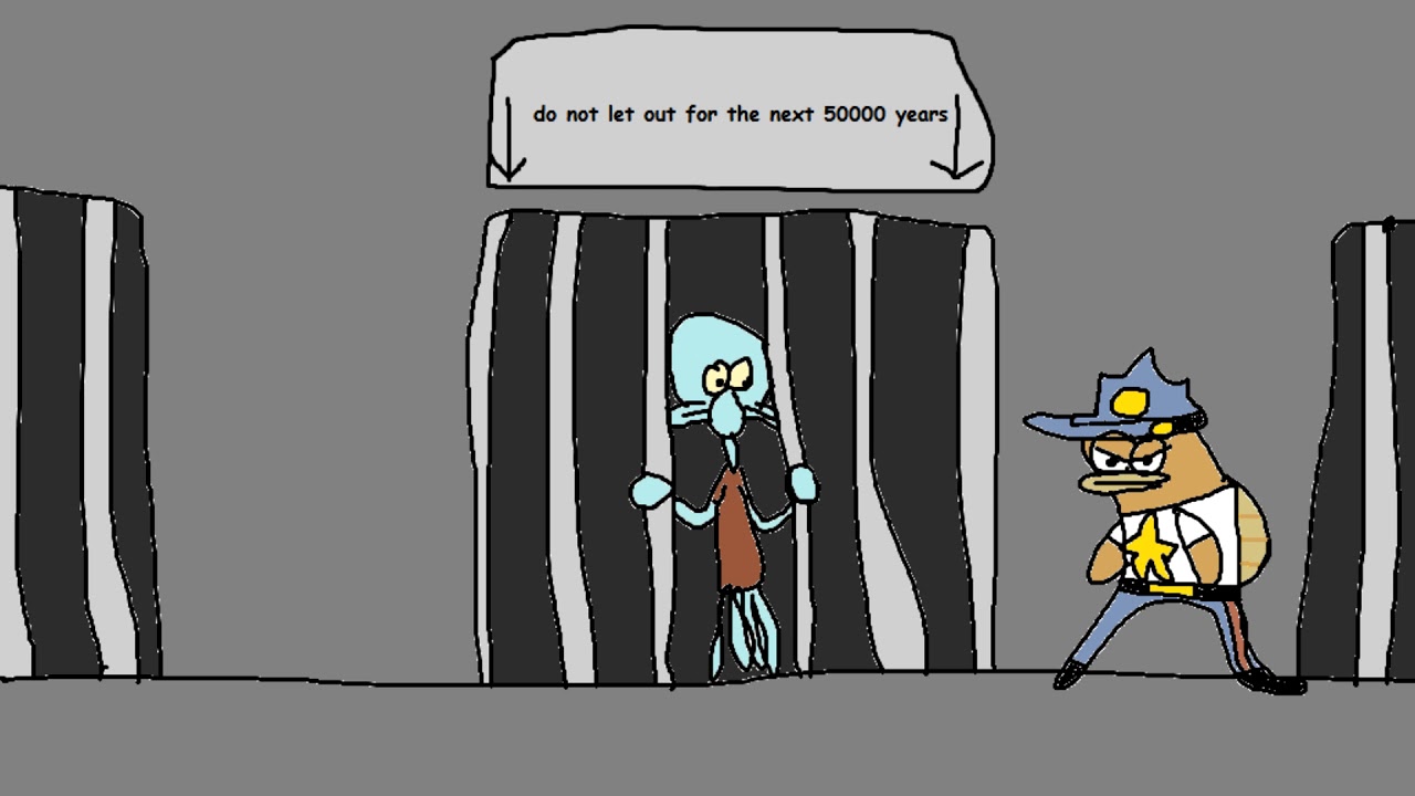 squidward in prison - YouTube