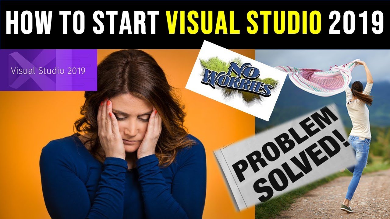 How to use Visual Studio 2019 | First Time - YouTube